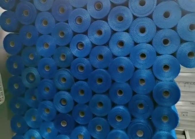 Yellow Blue White 50m Concrete Fiberglass Mesh 80 Gram Fibre Wire Mesh